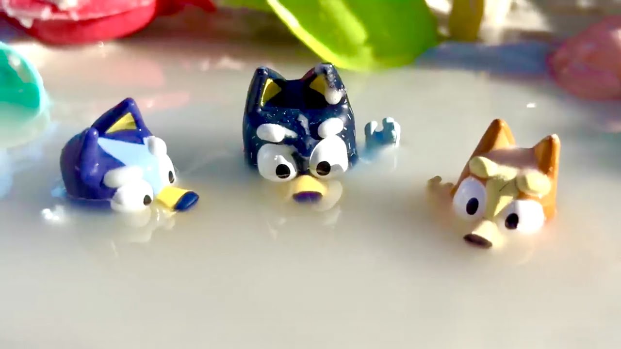 BLUEY 🤪 Bingo & Bluey beach 🏖 adventure ‼️ - YouTube