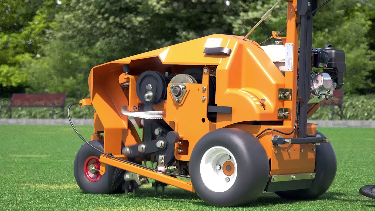 The Benefits of the SISIS Dart Vertical Action Aerator - YouTube