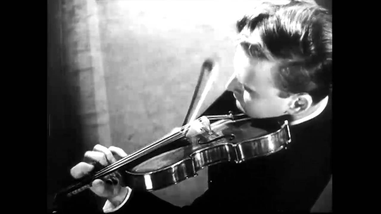 Nicolo Paganini - Violin:Yehudi Menuhin - Piano:Adolph Baller - YouTube