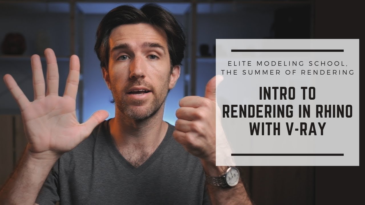 The Summer of Rendering #01 - Intro to Rendering in Rhino & V-Ray - YouTube