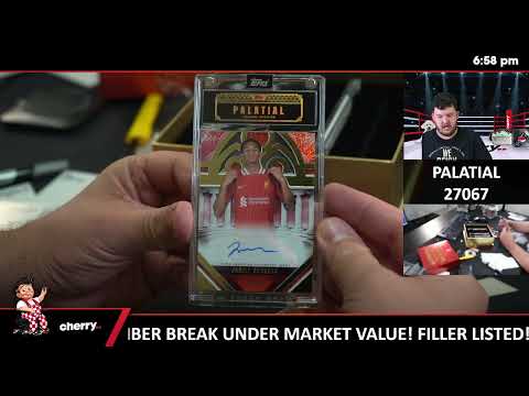 24-25 Topps Liverpool Palatial 1-Box Break #27607 - Random Hit - May 26 ...