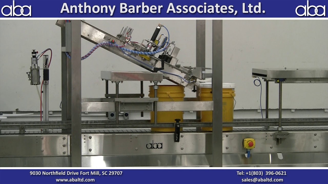 ABA-M425 - Top fill, C1D1 Volumetric Filling Machine - YouTube