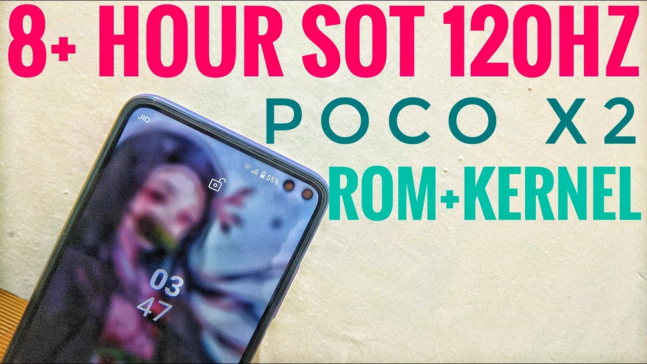 POCO X2 Custom Rom + Kernel | Best Battery Backup - YouTube