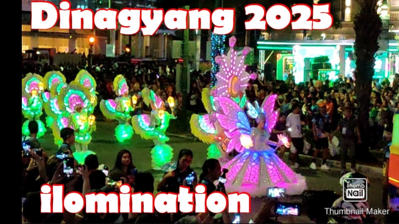 Dinagyang ilomination streetdance Competition float's parade of Lights ...