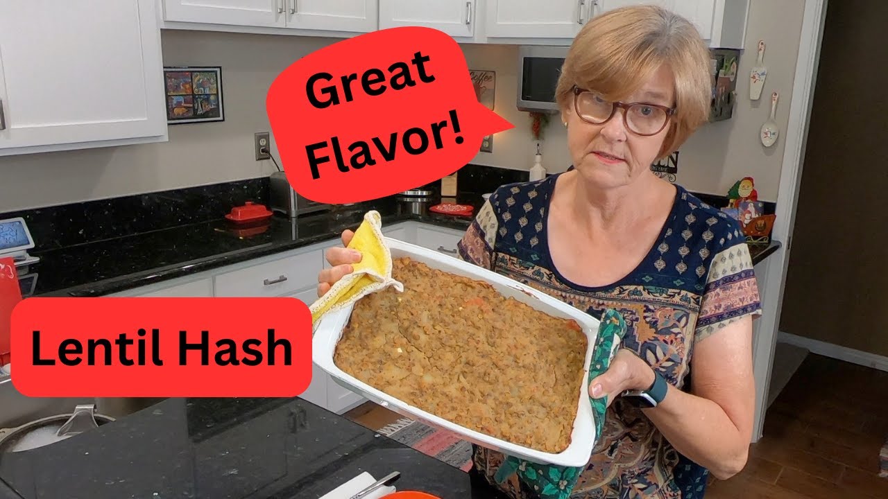Lentil Hash - Vegetarian Recipe - Budget Friendly - YouTube