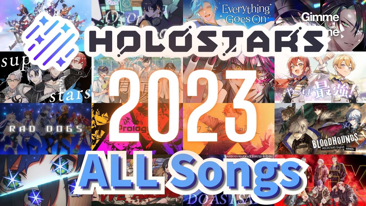 HOLOSTARS Cover & Original Song Medley | Released in 2023 - YouTube