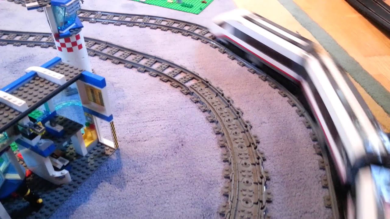Lego vlaky-město 3.díl - YouTube
