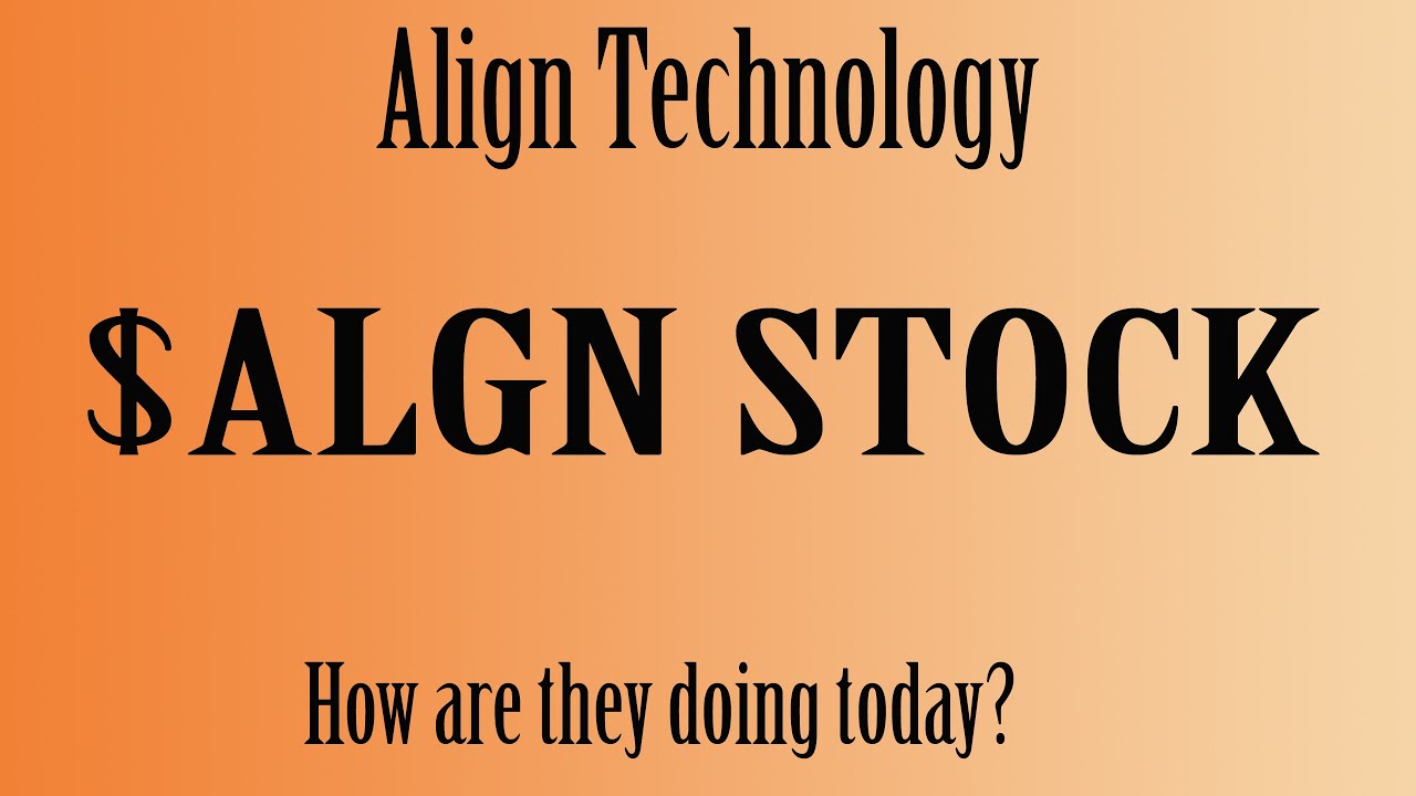 $ALGN STOCK BUY or SELL? | Align Technologies | - YouTube
