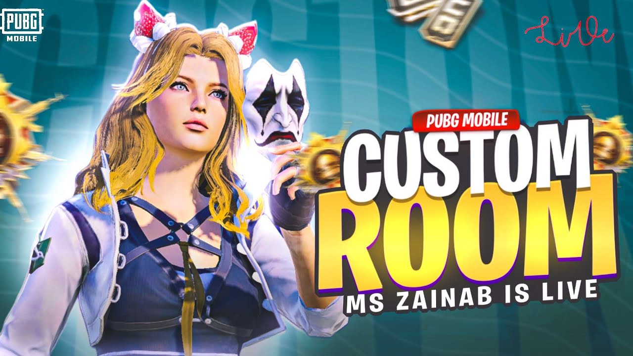 PUBG MOBILE LIVE UC CUSTOM ROOMS PAKISTAN | PUBG CUSTOM ROOM LIVE | MS ...