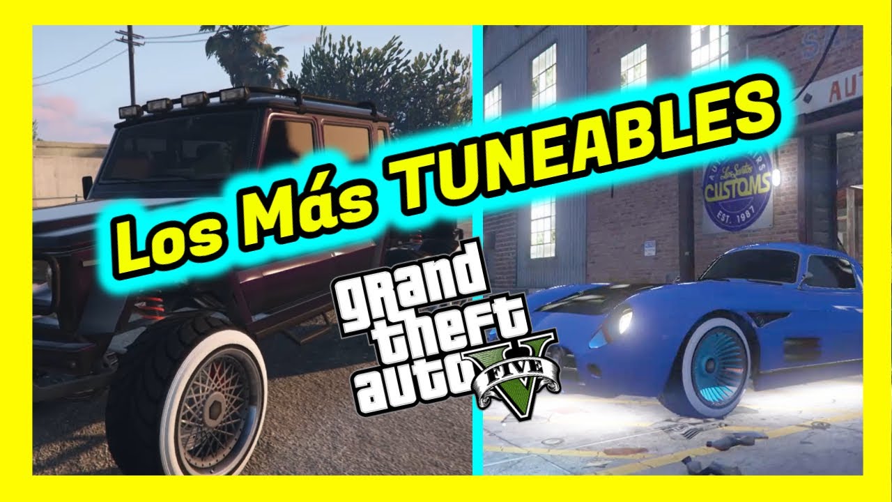 Los Coches MAS TUNEABLES de GTA 5 Modo Historia - YouTube