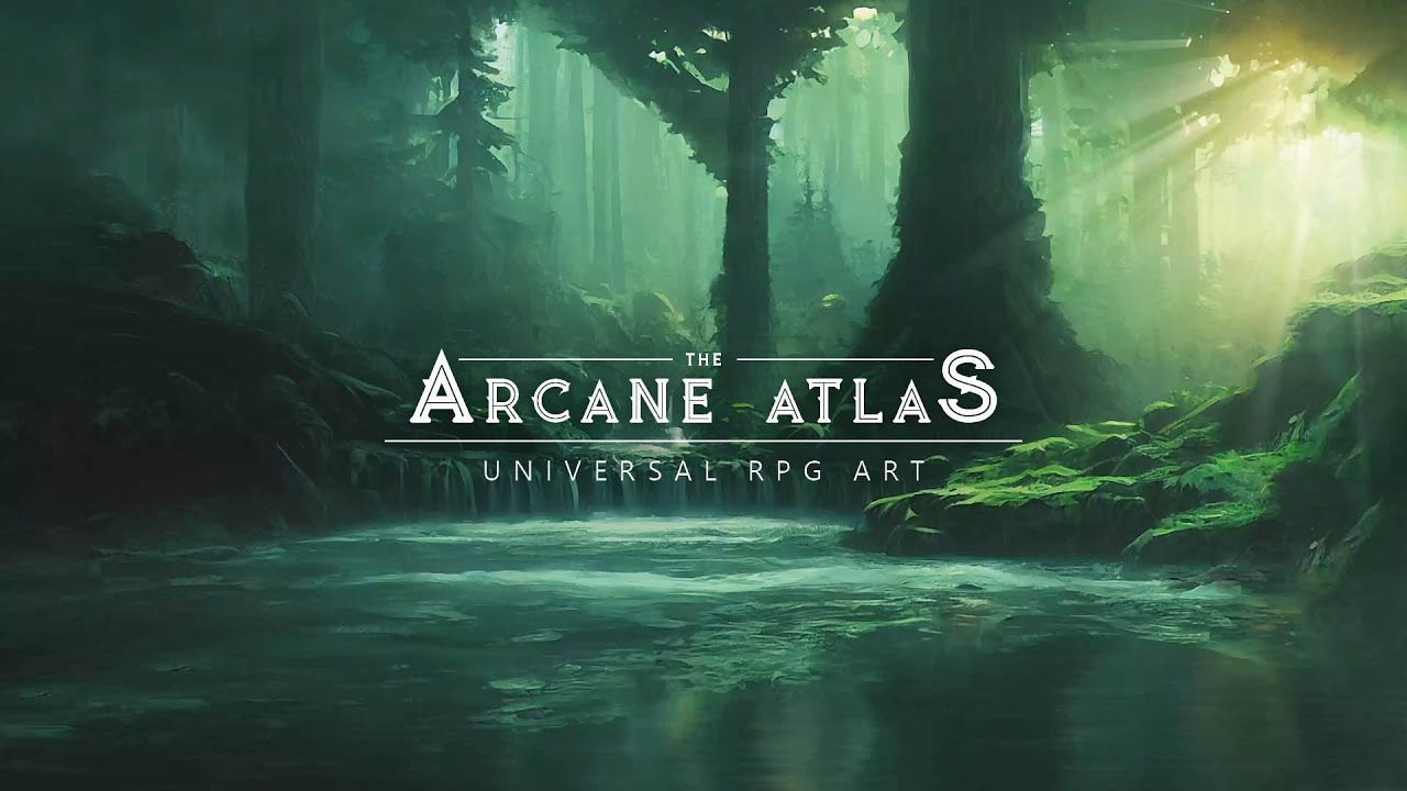 Calm Forest – Animated RPG Art – 1 Hour Loop - YouTube