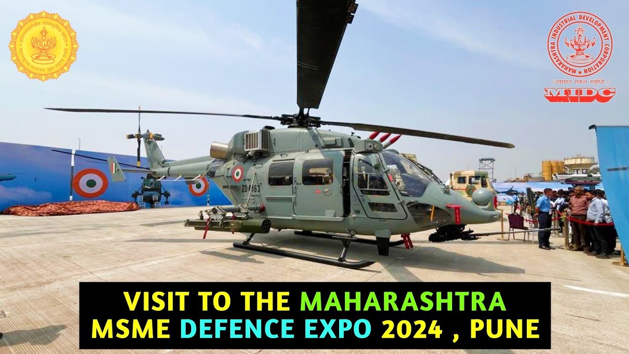 Visit To The Maharashtra MSME Defence Expo 2024 , Pune - YouTube