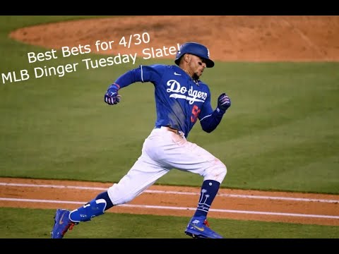 YouTube POD: Top 2 Plays for 4/30 Dinger Tuesday Slate! - YouTube
