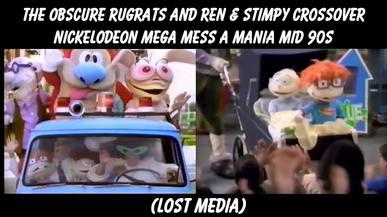 The Obscure Rugrats and Ren & Stimpy Crossover Nickelodeon Mega Mess A ...