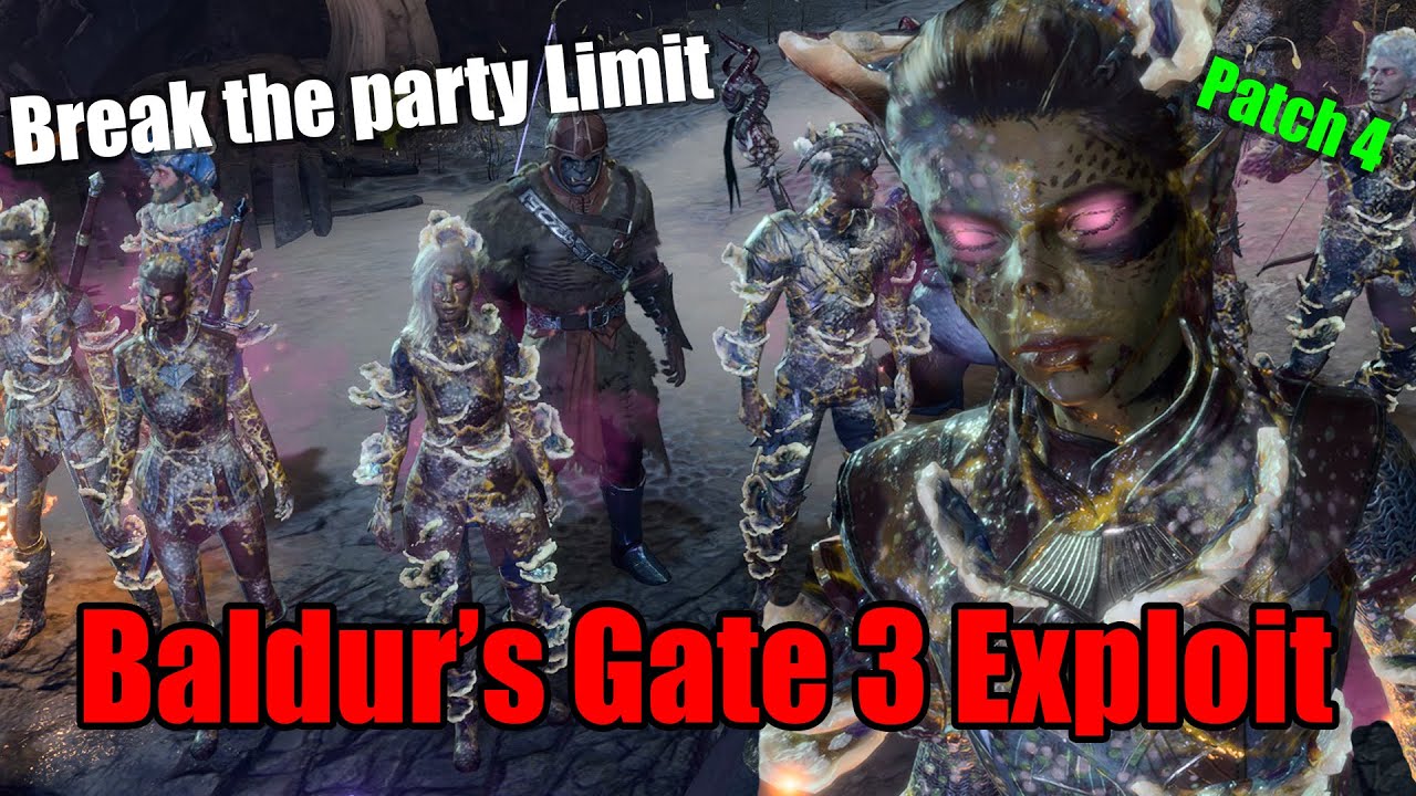 The Baldur's Gate 3 Spore Army Exploit (Sovereign Glut) - YouTube