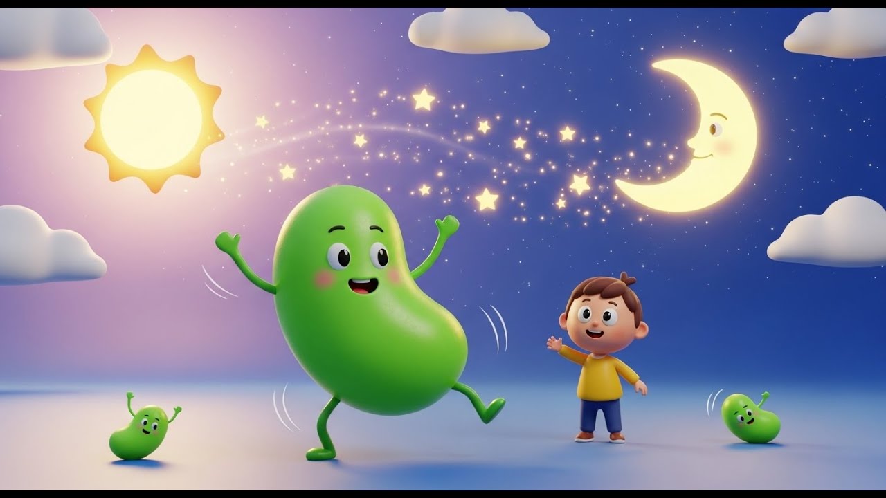 Jelly Bean Jump Around 🍬🎶 | Colors & Counting Song for Kids 🎵 - YouTube