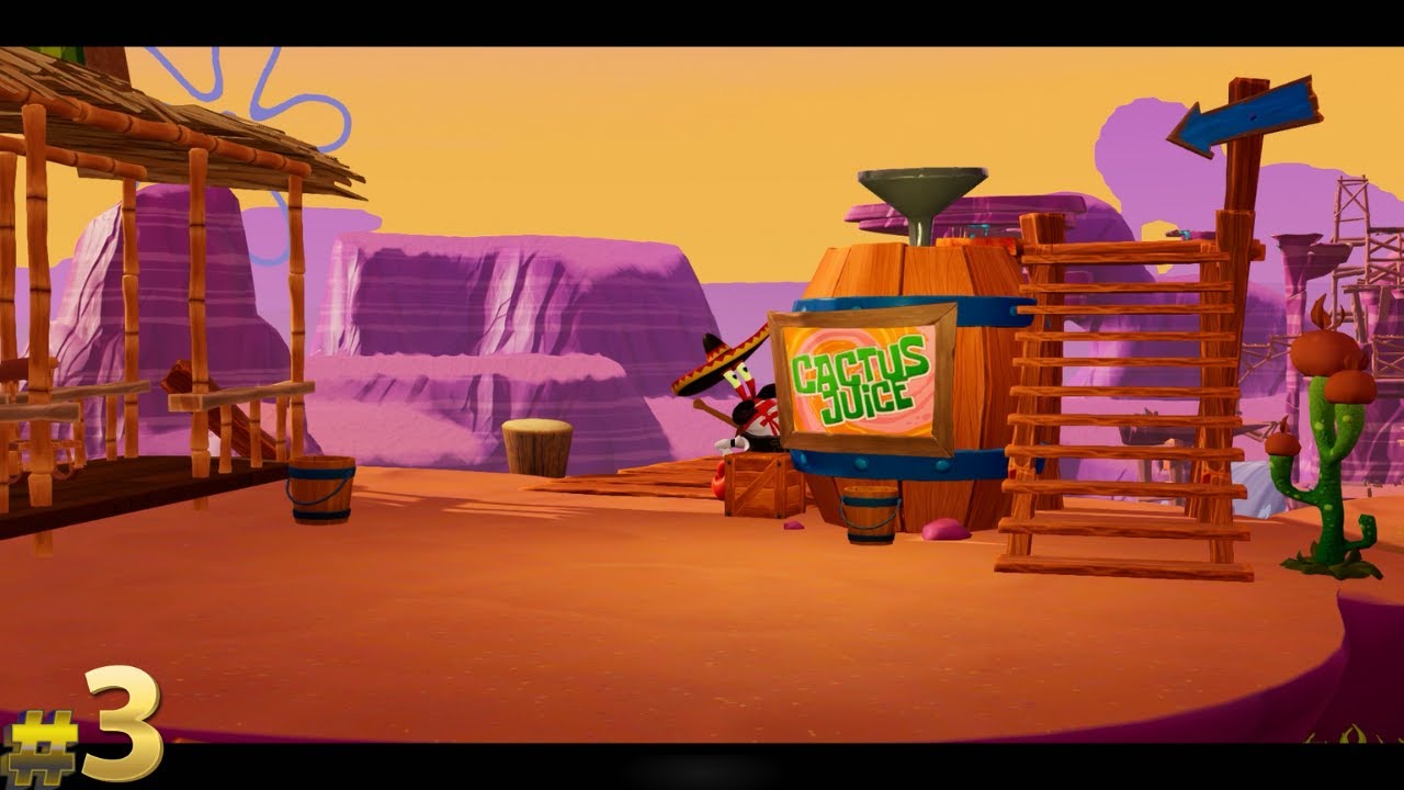 Cactus Juice | SpongeBob SquarePants: The Cosmic Shake #3 - YouTube