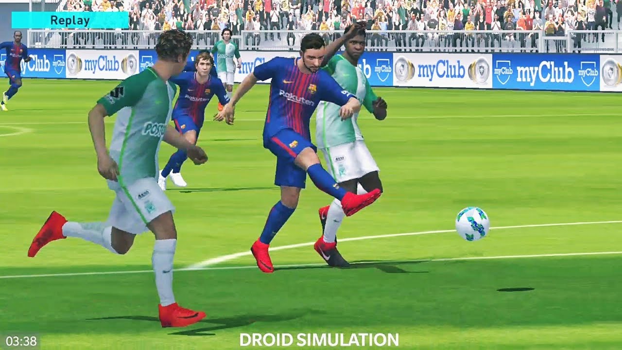 PES 2018 PRO EVOLUTION SOCCER (Android) - Best Android Gameplay HD EP ...