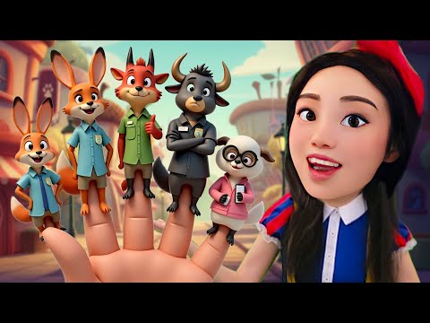 Zootopia Finger Family | Disney | Nursery Rhymes | DoReMi Kids Songs