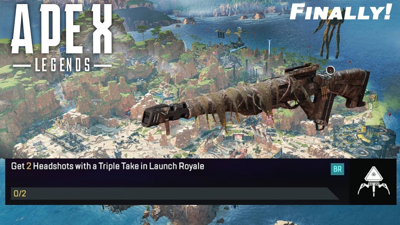 Two Headshots with the Triple Take in Launch Royale - YouTube