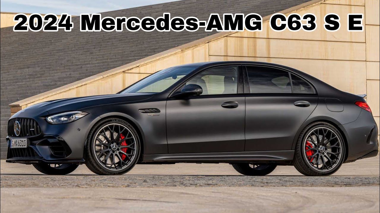 First Drive Review 2024 Mercedes-AMG C63 S E-Performance | Design ...
