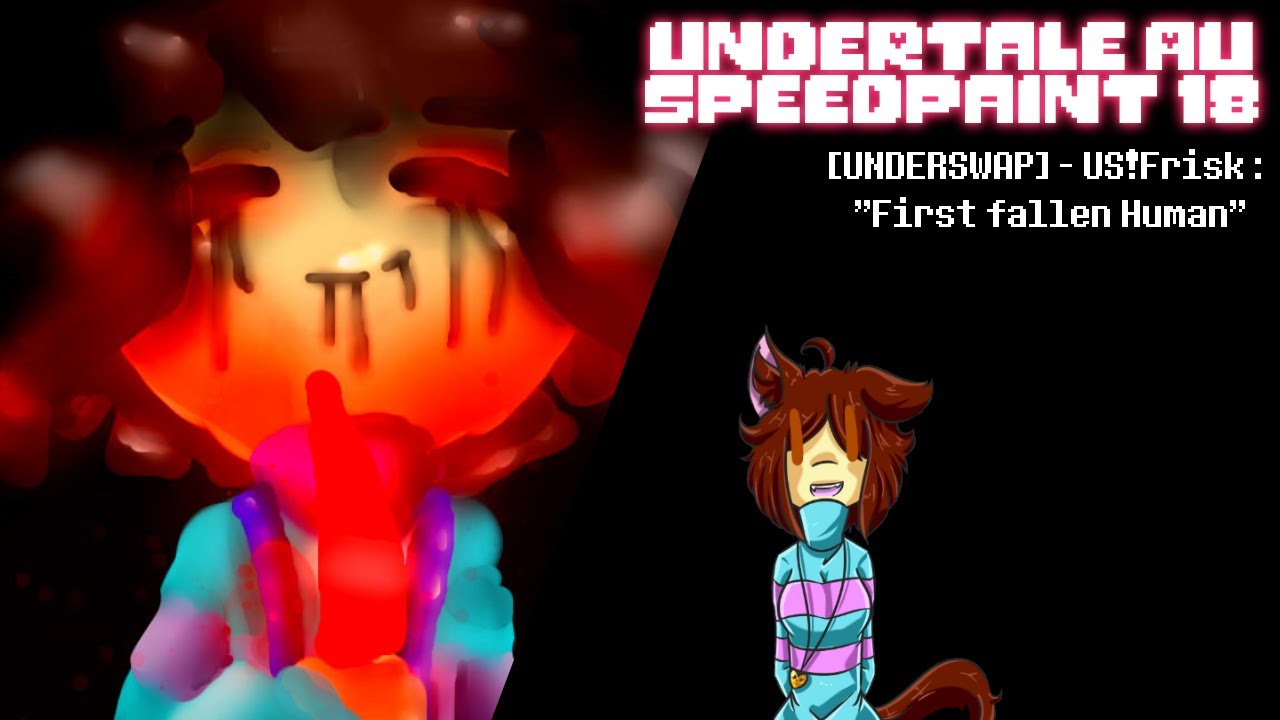 [SPEEDPAINT #18] UNDERSWAP FRISK - YouTube
