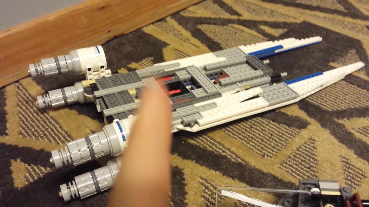 2 ways to modify the lego starwars u-wing fighter - YouTube