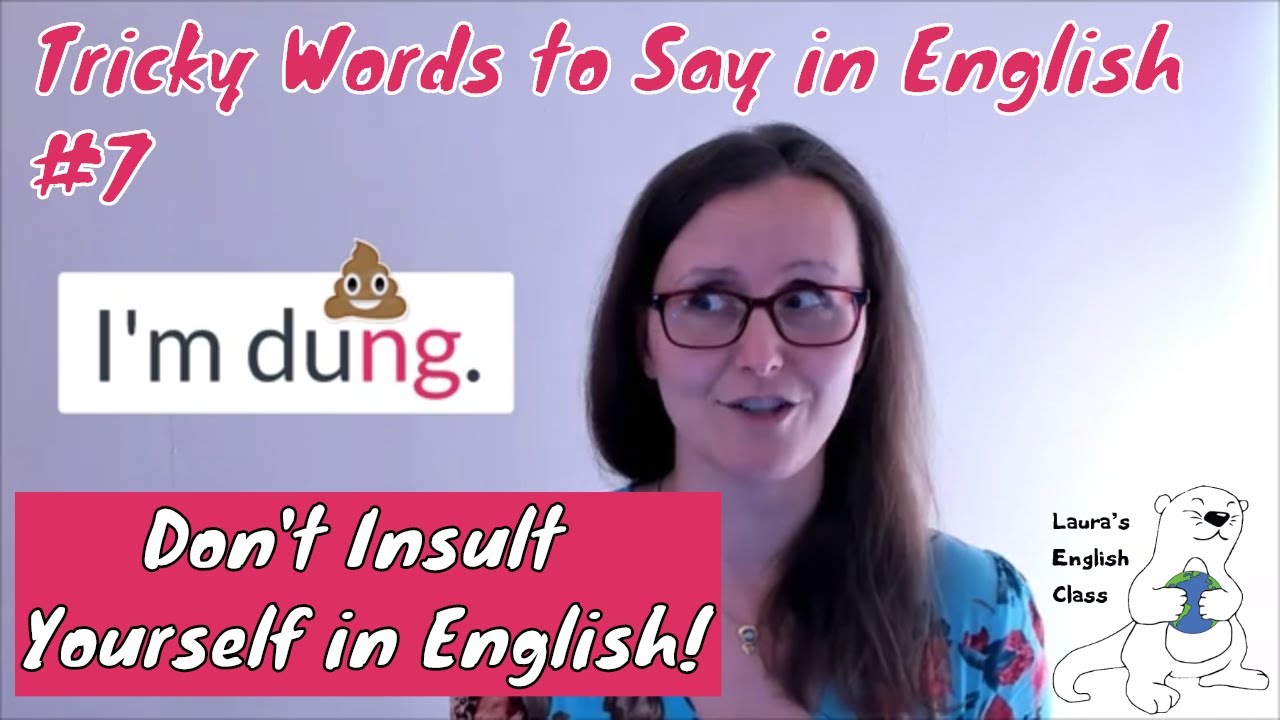 Tricky Words to Say in English #7 - Speak Clearly in English and Don't ...