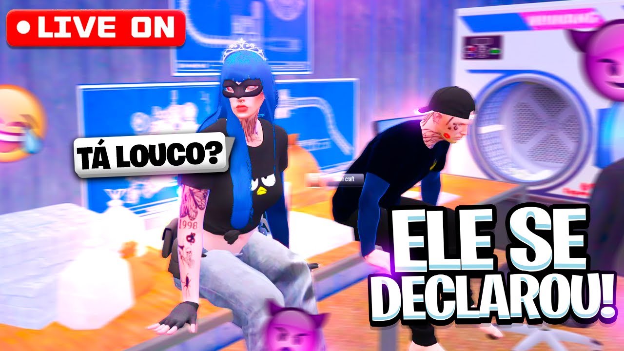 🔴 LOIRINHO FEZ UMA DECLARAÇÃO DE AMOR PARA MIM! 😥 *sem reação* - YouTube