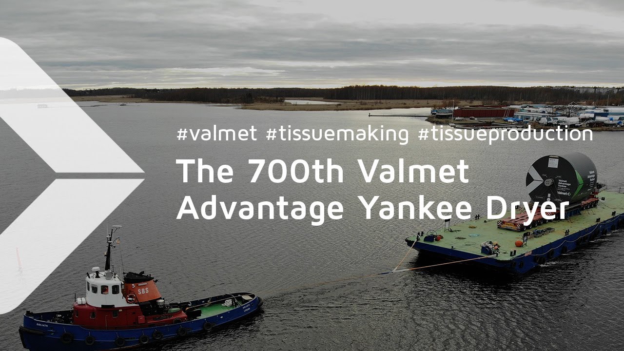 Historic milestone as the 700th yankee leaves Valmet - YouTube