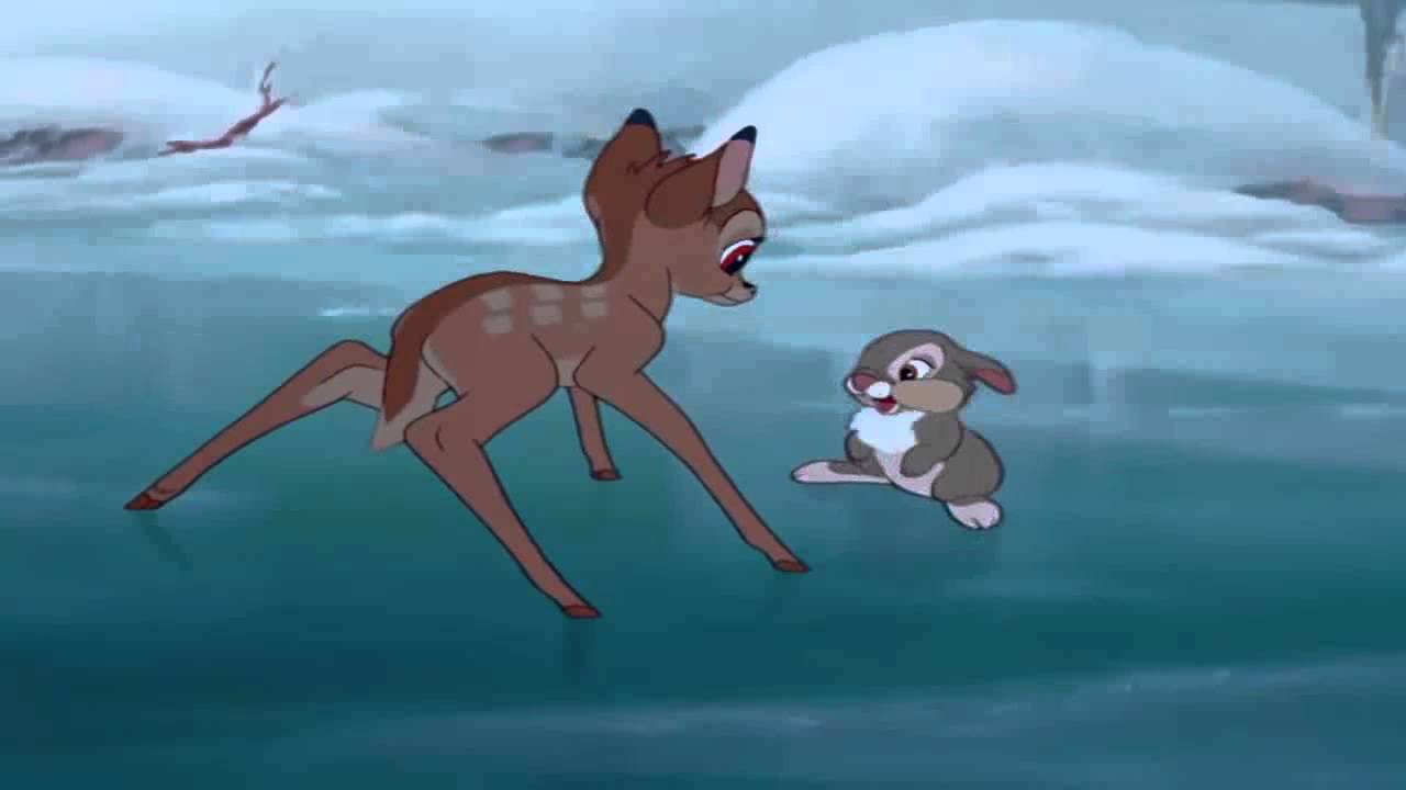Bambi en el hielo con Tambor HD - YouTube