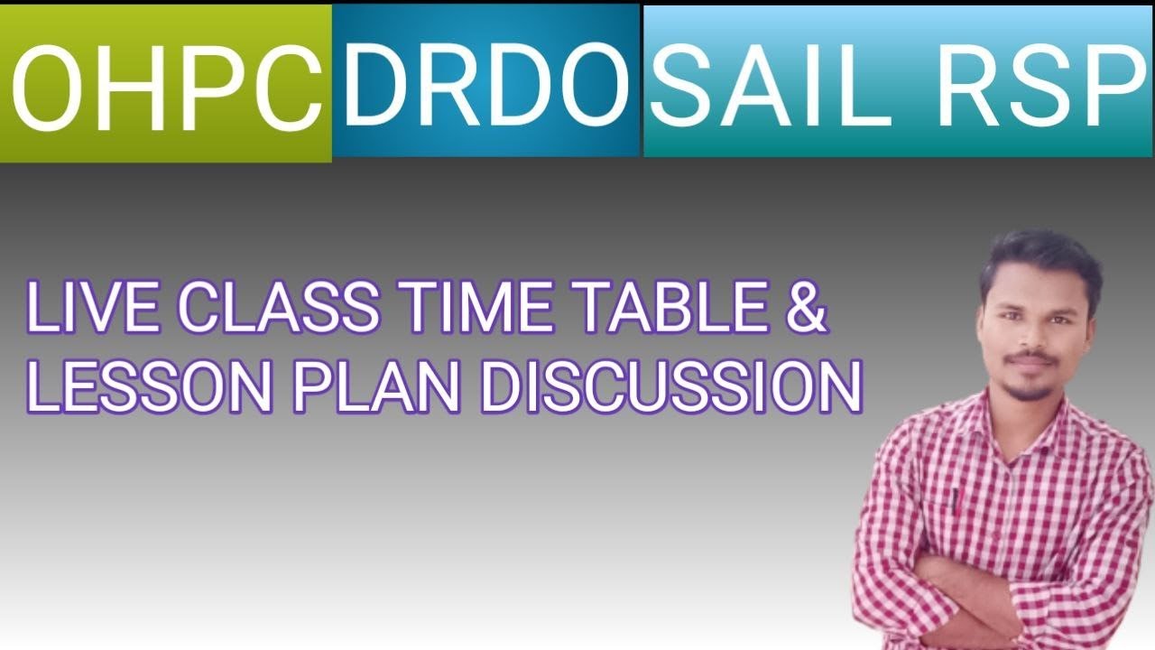DRDO LIVE CLASS// OHPC LIVE CLASS // PLAN DISCUSSION || #Power_Electrix ...