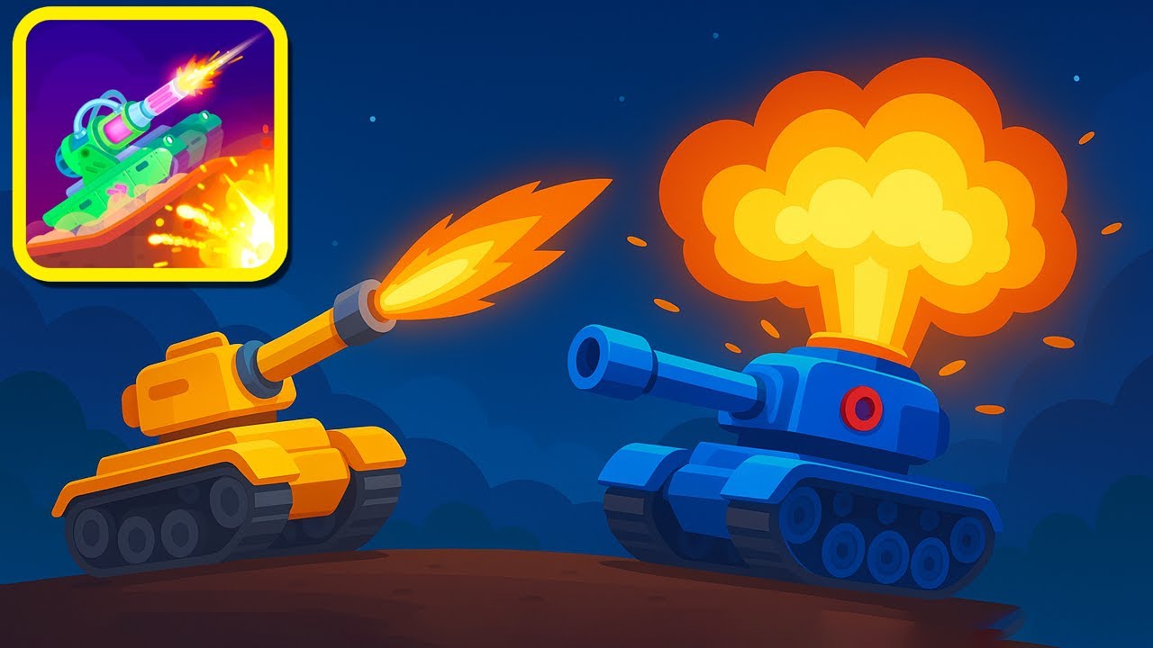 Tank Stars Gameplay Perfect Aiming 100% Accuracy 💀 - YouTube
