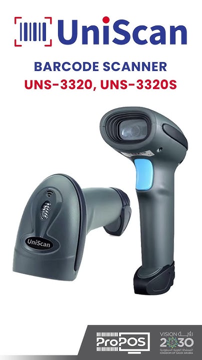UniScan Barcode Scanner Saudi Arabia - YouTube