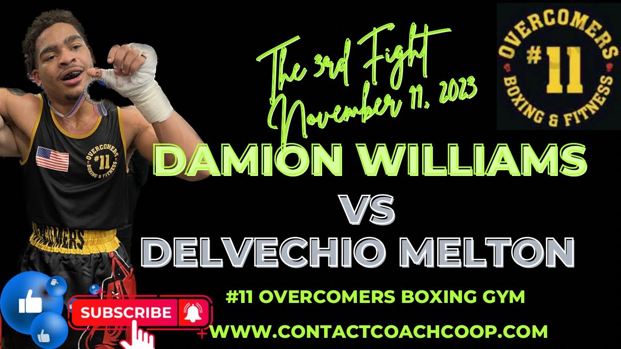 This is the 3rd fight between Damion Williams and Delvechio Melton: November 12, 2023 - YouTube