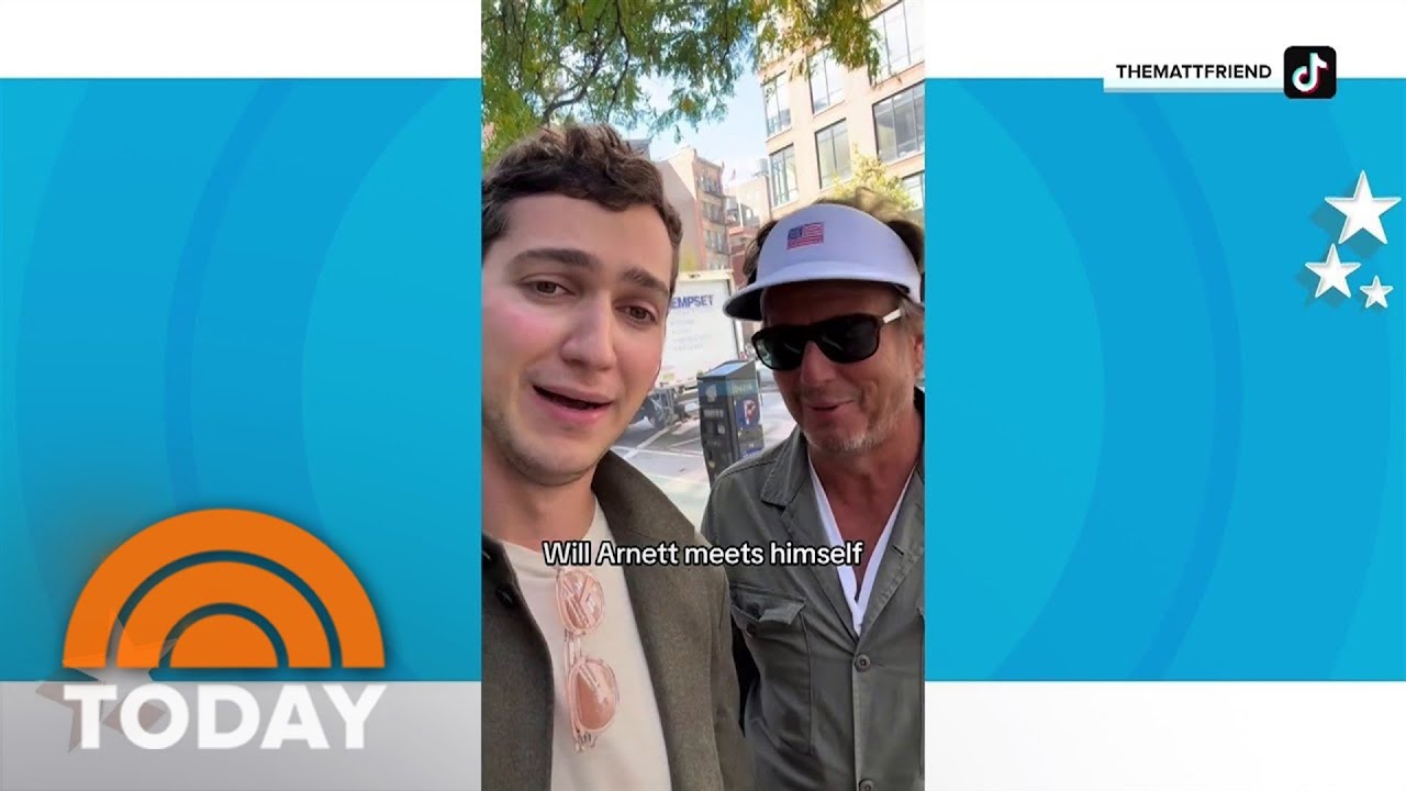 Will Arnett meets impersonator in hilarious viral TikTok - YouTube