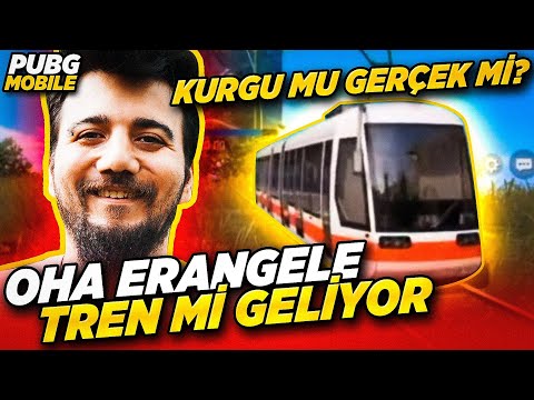 OHA ERANGEL'E TREN MI GELİYO LAAN! PUBG Mobile KURGU MU GERÇEK Mİ?