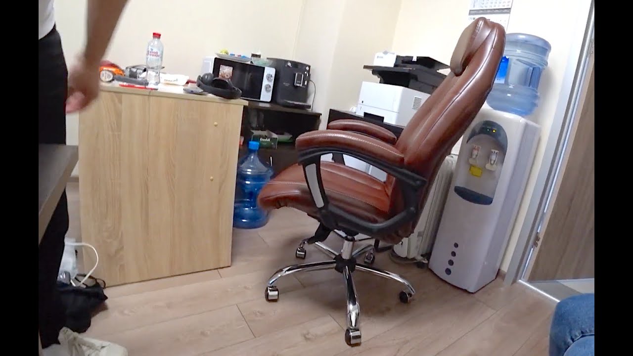 Кресло для руководителя BOSS люкс Tetchair - YouTube