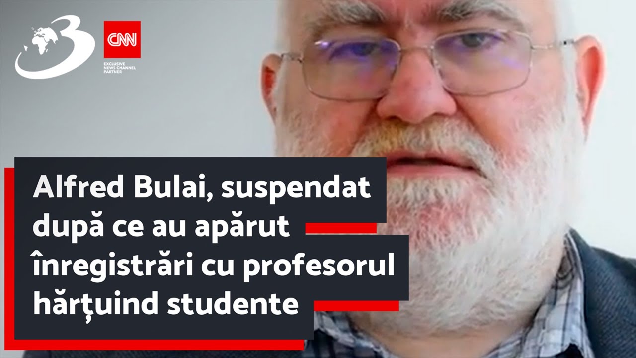 Alfred Bulai, suspendat după ce au apărut înregistrări cu profesorul ...