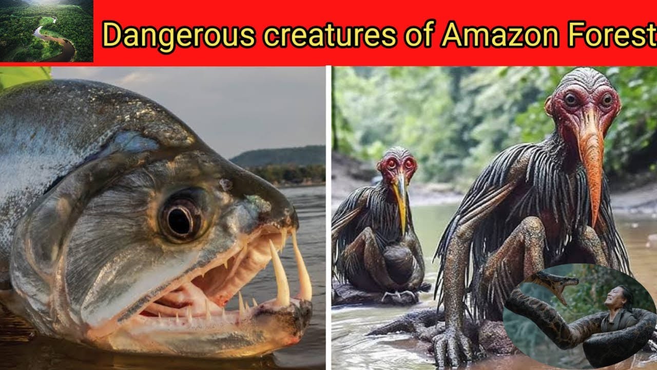 अमेज़न जंगल की एक भयानक यात्रा | Mysterious creatures of Amazon jungle ...