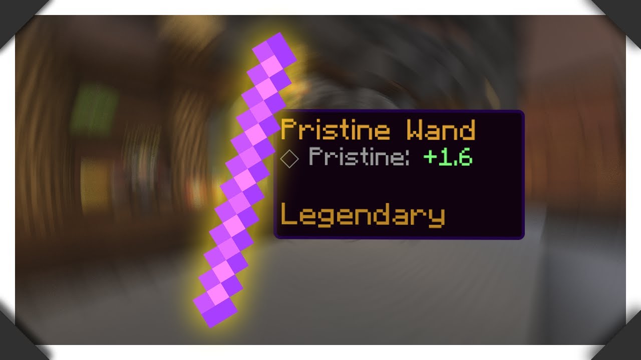 Pristine Wand in Hypixel Skyblock !? - YouTube
