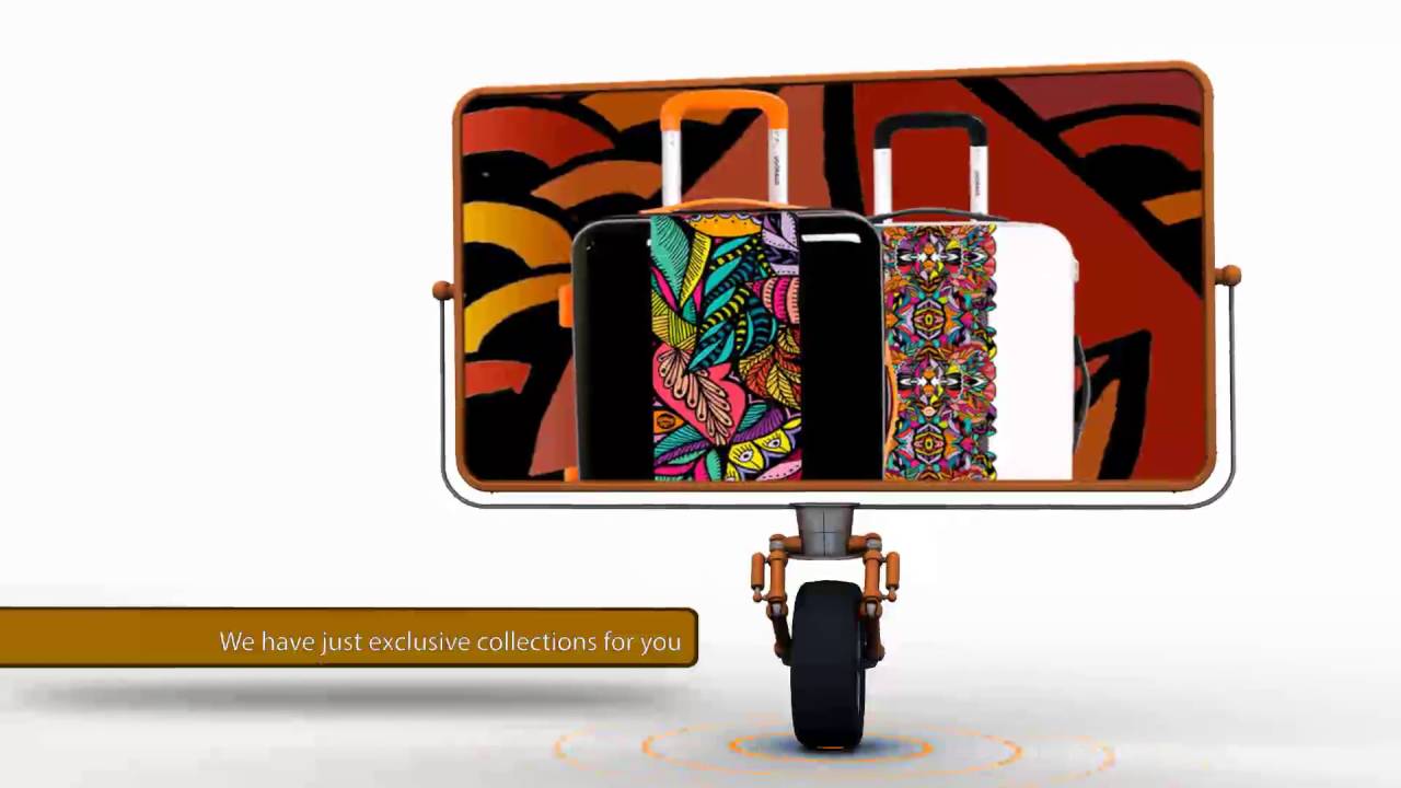 custom made luggage - YouTube