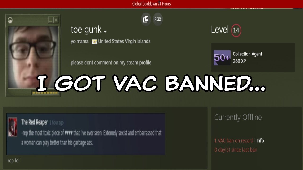 I got VAC Banned... - YouTube
