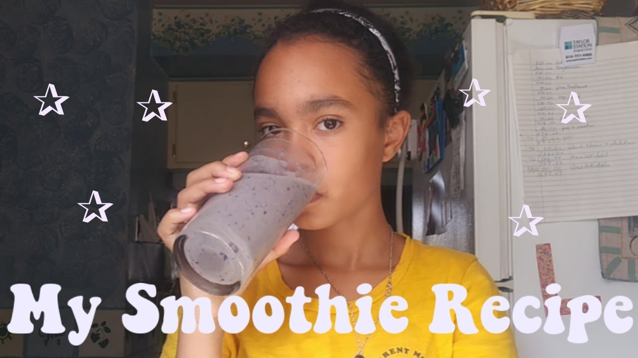 My Smoothie Recipe! - YouTube
