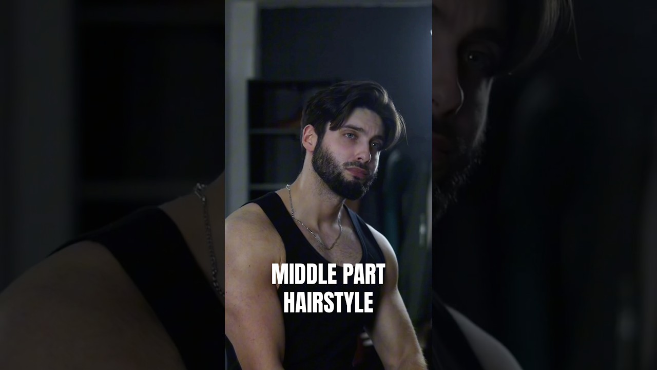 3 Different ways to get a middle part hairstyle 💇🏻‍♂️ - YouTube