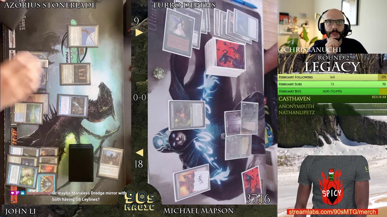 UW Stoneblade vs Turbo Dark Depths [MTG Legacy] - YouTube