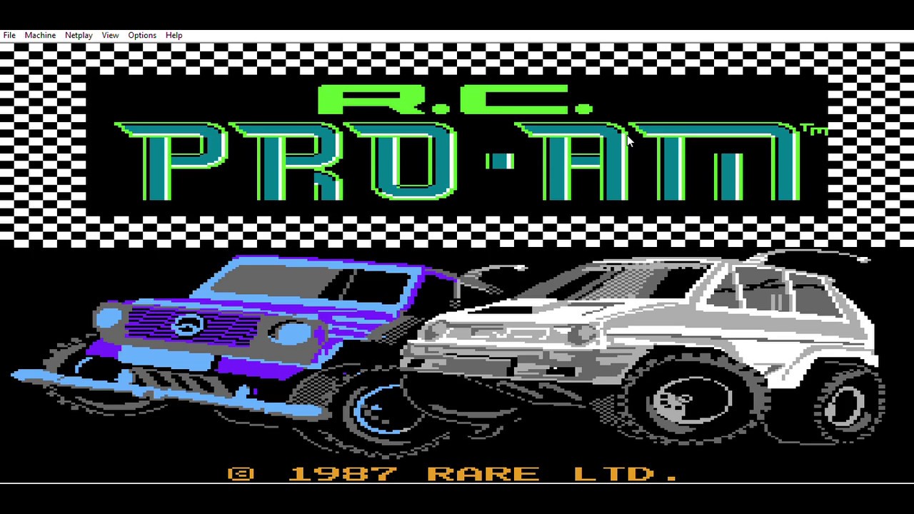 NES RC PRO AM GAMEPLAY+PREVIEW+REVIEW - YouTube
