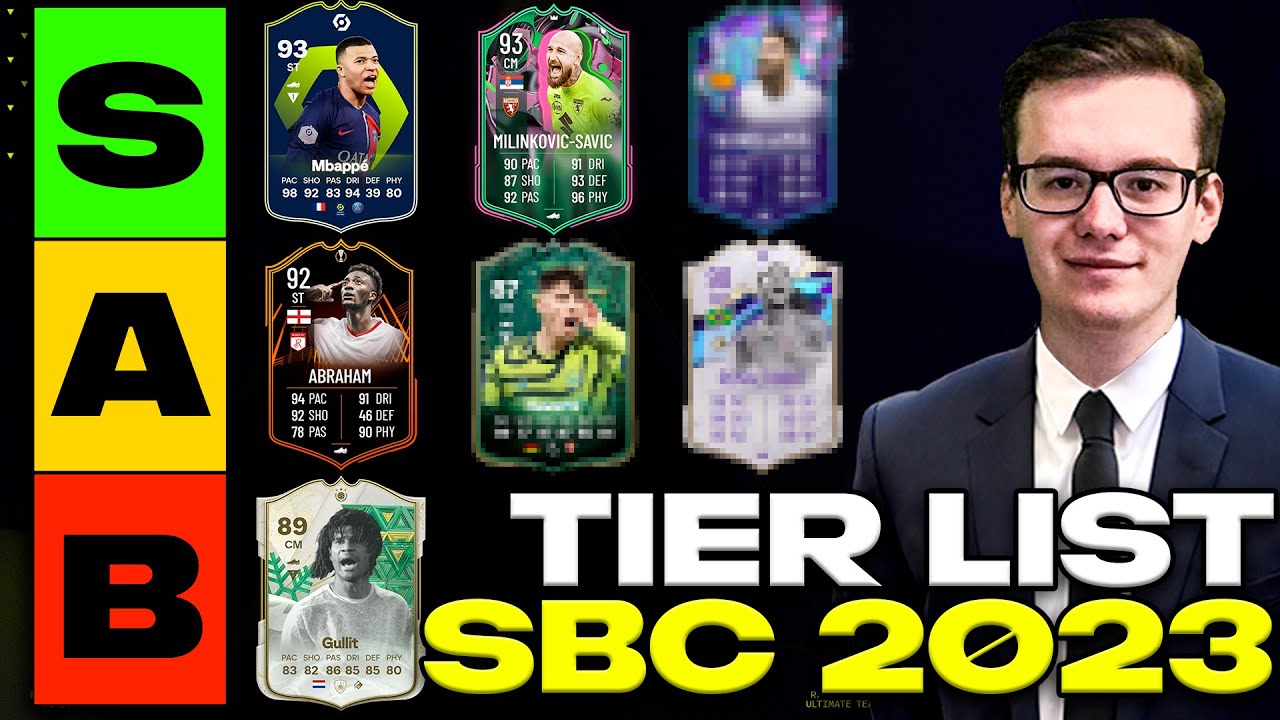 LE MIGLIORI SBC DEL 2023 SU ULTIMATE TEAM | TIER LIST FC 24 ULTIMATE ...