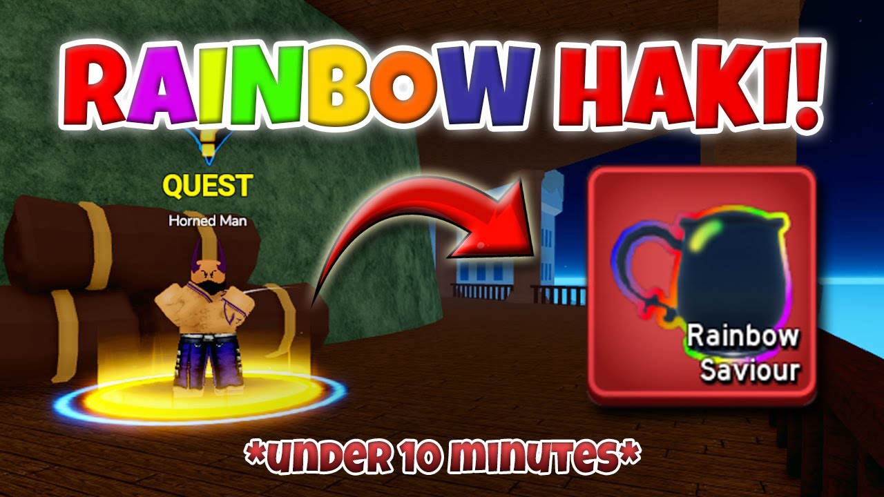Cara Mendapatkan RAINBOW SAVIOUR HAKI di Blox Fruits! - YouTube