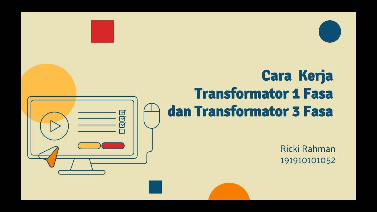 Cara Kerja Transformator 1 Fasa dan Transformator 3 Fasa - YouTube
